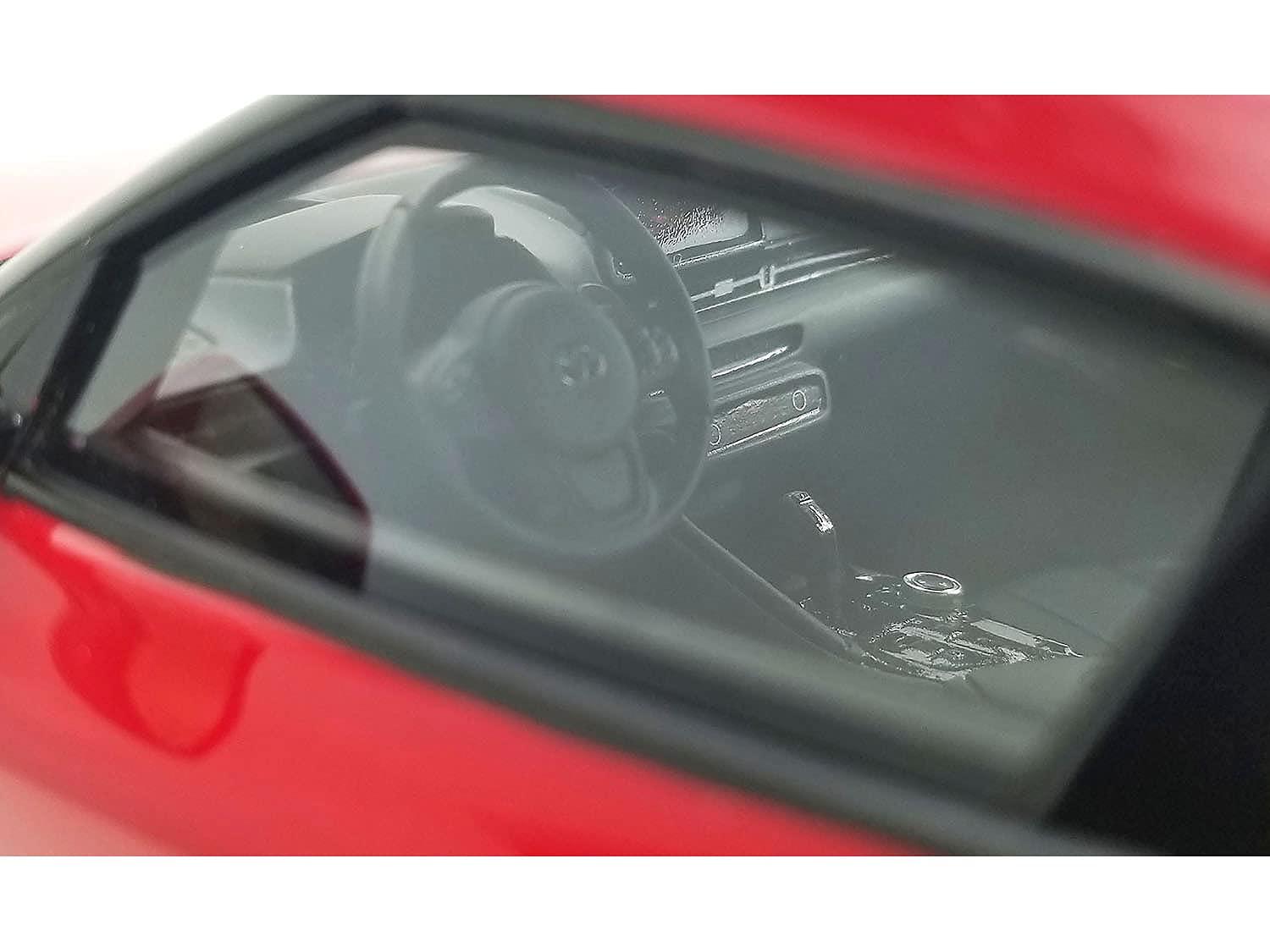 2021 Toyo-ta Supra GR 3.0 Renaissance Red with Black Wheels USA Exclusive Series 1/18 Model Car by GT Spirit for Acme US038