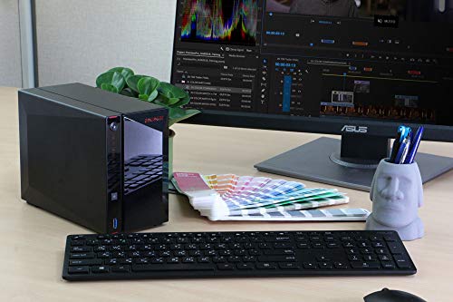 Asustor AS5202T - 2 Bay NAS, 2.0GHz Dual-Core, 2 2.5GbE Ports, 2GB RAM DDR4, Gaming Network Attached Storage, Personal Private Cloud (Diskless)