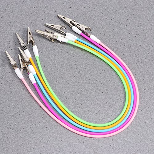 5pcs Blue Glasses Clothing Silicone Neck Clips Pink Protector Cords Covering Clinic Eyeglass Mixed Bib Yellow Dining Green Strap Clip Purple Dental Face Men Chain Practical