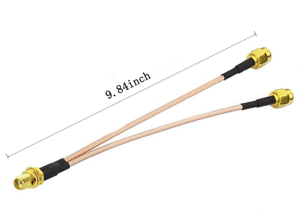 High Gain 10dBi SMA Male Wide Band 3G/4G LTE Modems, Routers, & Cell Boosters Omni-Directional Outdoor Fixed Mount Antenna for Verizon, AT&T, T-Mobile Mobile Cell Phone 4G LTE Router, Eifagur