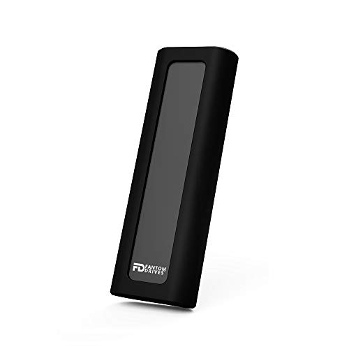 Fantom Drives Extreme Mini 4TB External SSD - 1050MB/s, USB 3.2 Gen 2 Type-C and Type-A, Aluminum, UCX-4000N