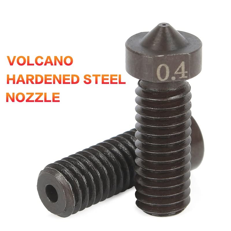 3D Printer Accessories V6 Hardened Steel 0.4/1.75mm High Temperature Filament J-Head 3D Printer Parts 3D Printer Controllers ( Size : 0.4-1.75 3pcs )
