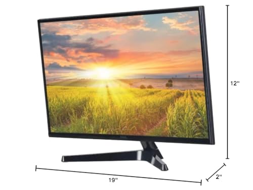 22" 1080p VGA/HDMI 75hz FHD Monitor, Includes 6ft HDMI Cable HD Office Desktop Computer Screen