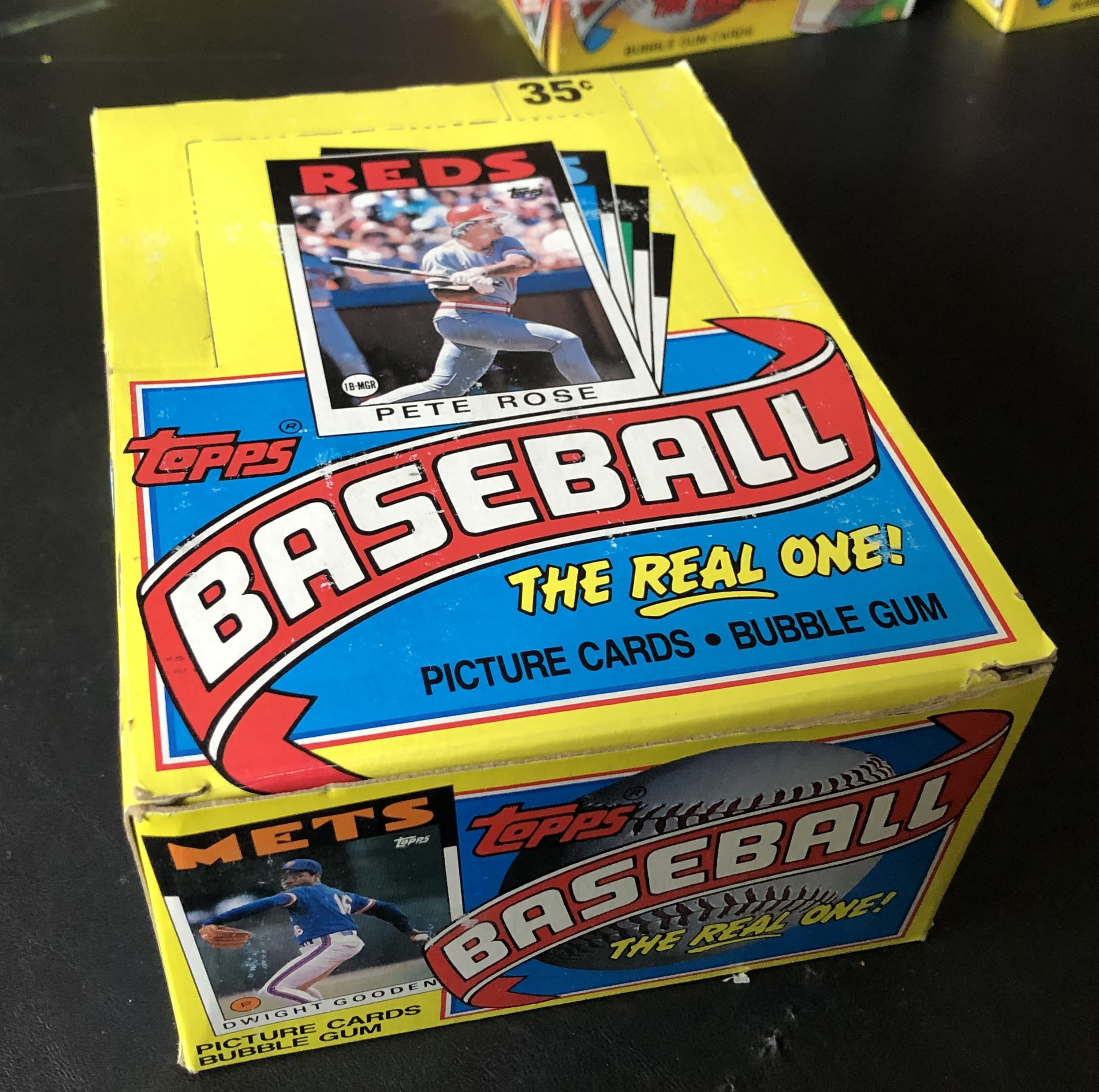 1986 Topps MLB Baseball HOBBY box (36 pk)