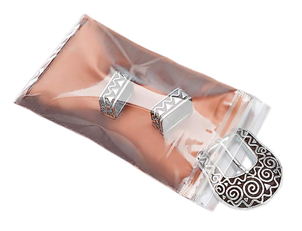 Anti-Tarnish Poly Zip Lock Bags, 6 by 6 Inches, Pack of 10 | PKG-606.80