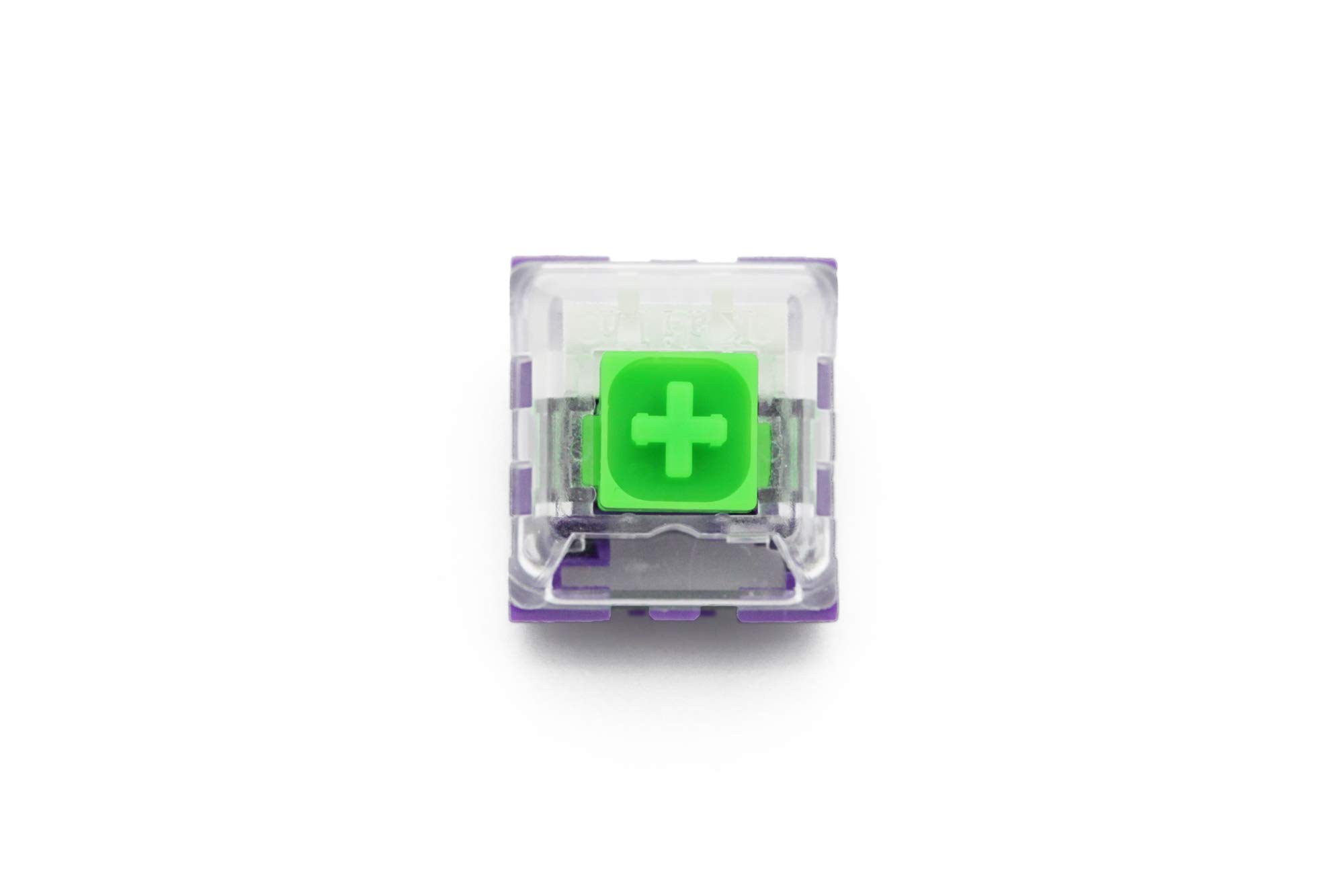 KPREPUBLIC kailh Box Cyber p EVA Tactile Switch SMD Clear MX Switches for Mechanical Gaming Keyboard 62g 67g 5pin 50m Clear housing Punk (Kialh EVA Switch 62g x70)