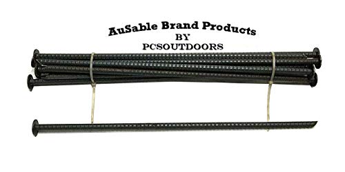 24" x 3/8" Rebar Trap Anchor Stakes - Landscaping, Camping & Trapping (12 PK.)