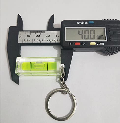 3PCS Keychain Spirit Bubble Level Mini Pocket Tool 15x15x40mm Spirit Levels Measuring Layout Tools