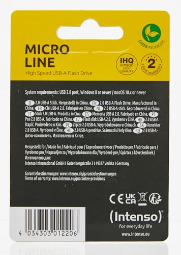 4GB INTENSO Micro Line (bk) r, 3500450