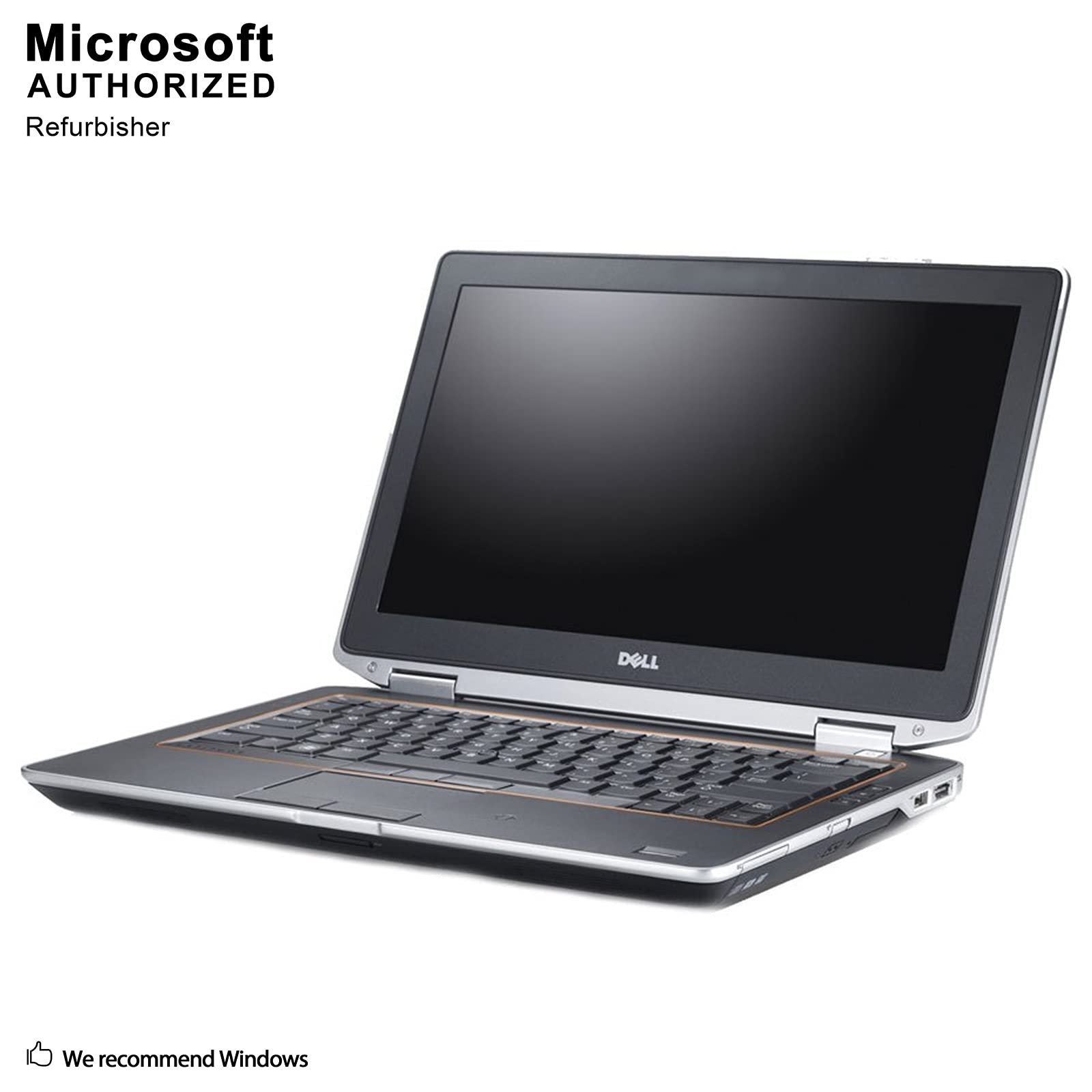 Dell Latitude E6320 13.3 Inch Laptop , Intel Core i7 2620M up to 3.4GHz, 8G DDR3, 500G, DVD, WiFi, VGA, Mini HDMI, Windows 10 64 Bit-Multi-Language, English / Spanish / French(CI7)(Renewed)