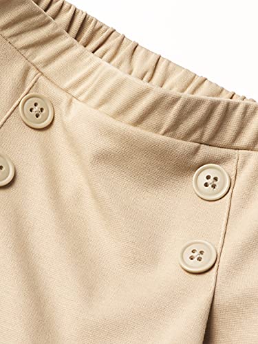 The Children's Place baby girls And Toddler Button Skort, Sandy 2 Pack, 5T US