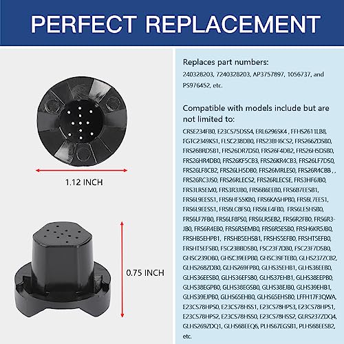 240328203 Refrigerator Door Hinge Bearing for Frigidaire & Electrolux Refrigerators, Door Hinge Bushing Replacement Part – Replaces 7240328203, AP3757897, 1056737 (1 Pack)