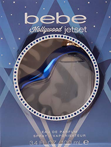 bebe Hollywood Jetset for Women Eau de Parfum Spray, 3.4 Ounce (I0082700)