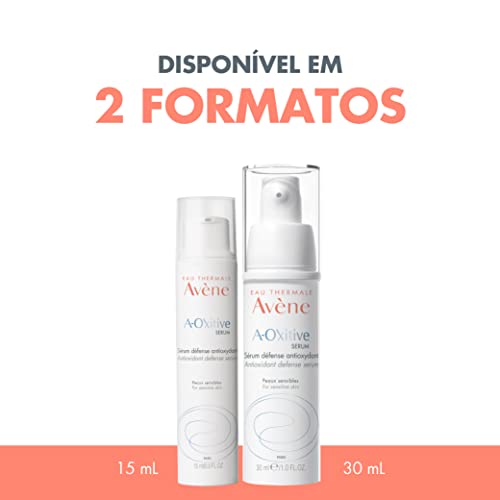 Avene A-Oxitive Antioxidant Defense Serum, Vitamin C & E, Hyaluronic Acid, Free Radical Protection, 1 Oz