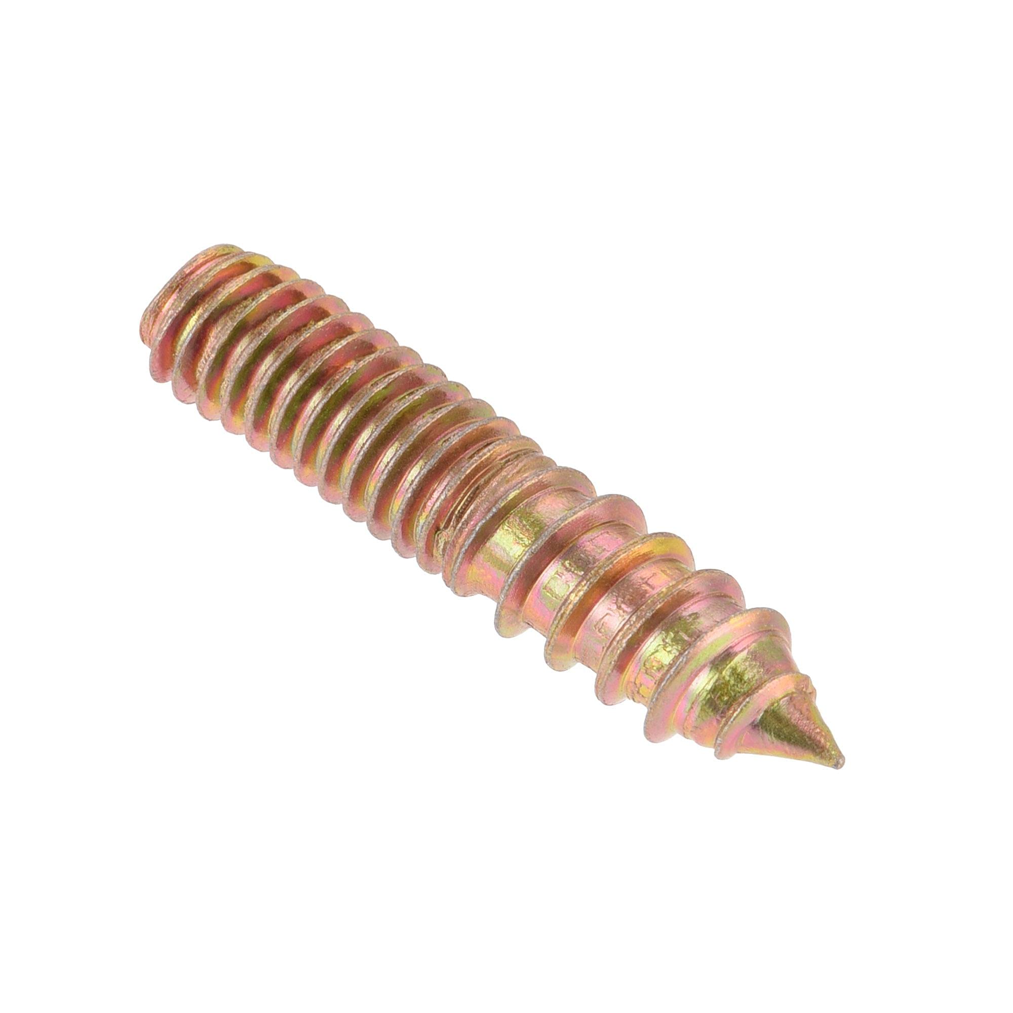 uxcell 5/16-18 x 1-1/2" Hanger Bolts Double Head Dowel Screw for Wood Furniture 10pcs