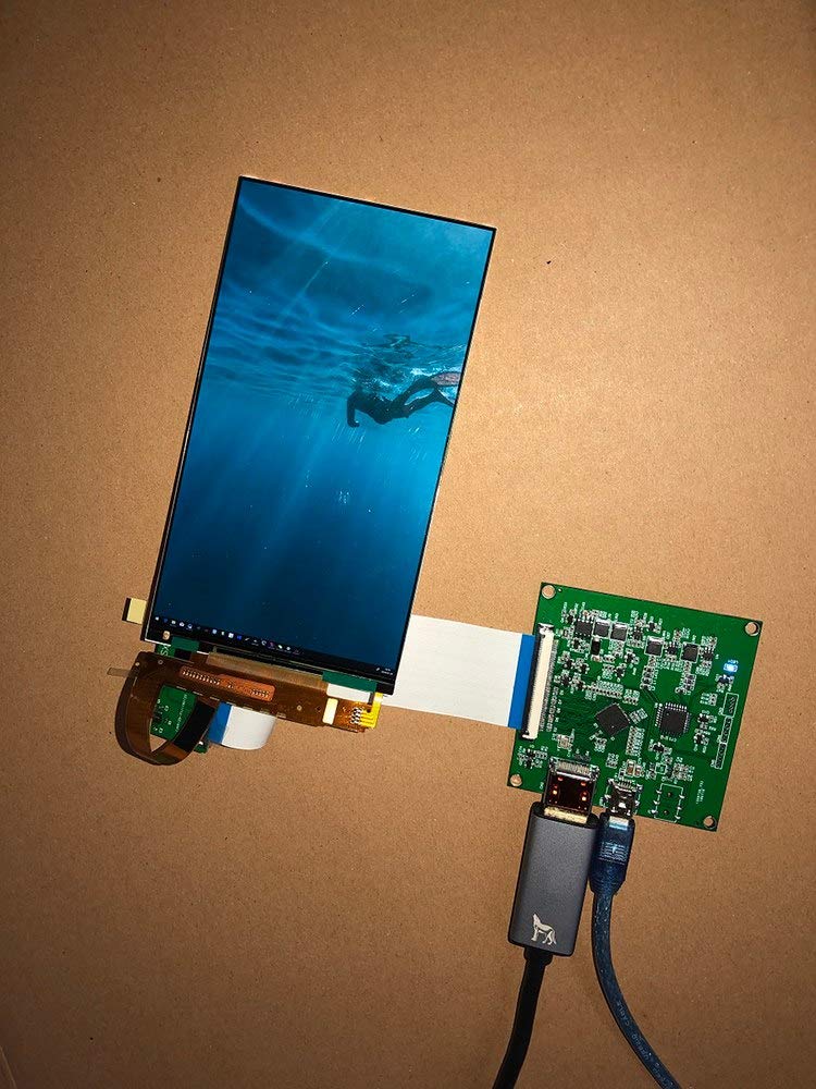 Electric Magic 6 inch Light Curing Display Kit HDMI to MIPI Plus 2K LCD Screen