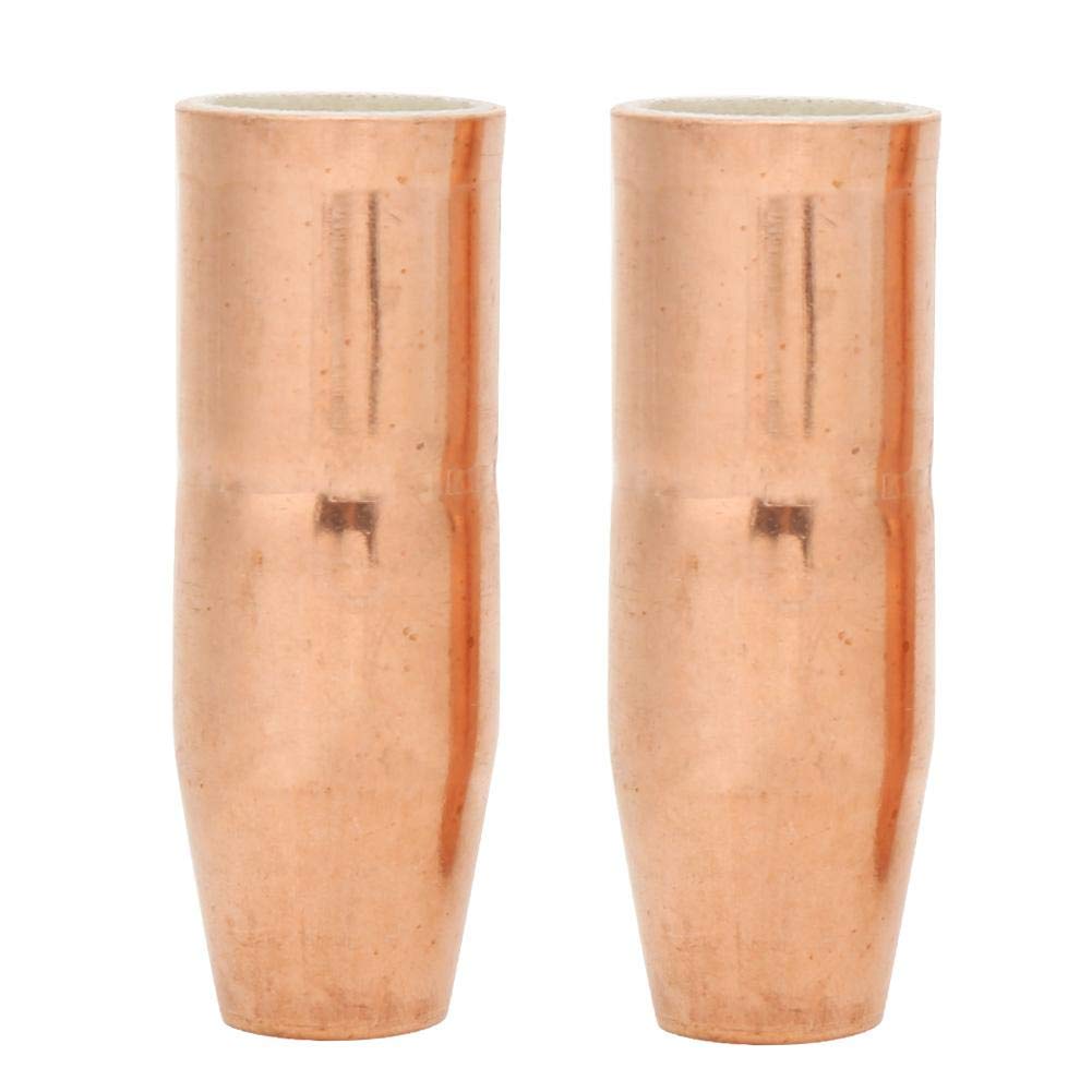 2pcs 169-726 MIG Welding Nozzles 5/8inch Recessed Tip Fit for Miller M25 M40 Hobart Gun