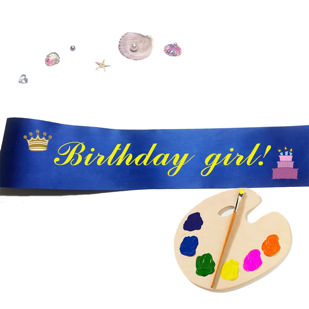 8 Pcs Sash Blank Satin Sash Royal Blue Sash Party Decorations, Bride To Be Sash, Plain Sash, Diy Sash Sashes for Pageants, Birthday, Homecoming, Graduation, Hen Party, Wedding, Make Your Own Sash
