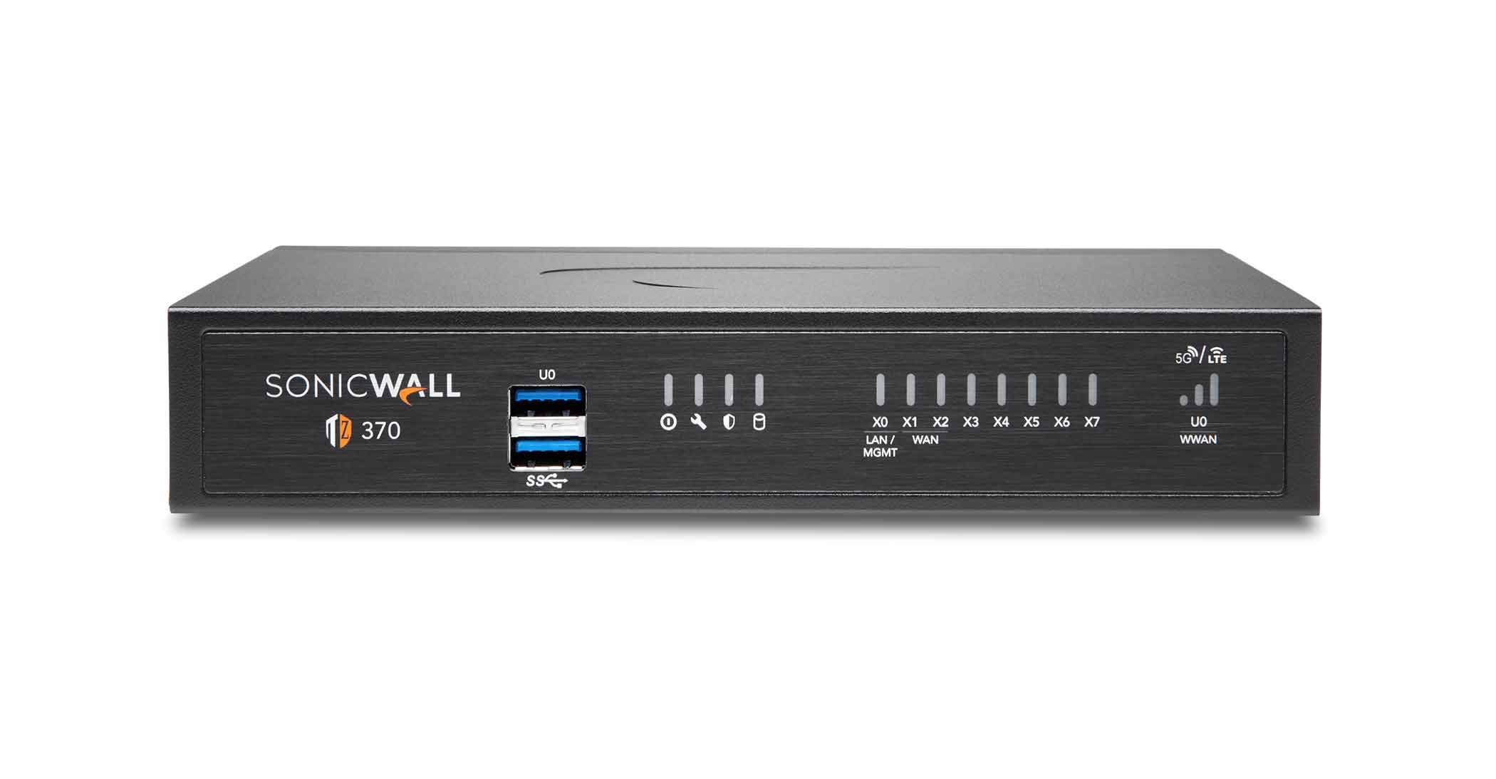 SonicWall TZ370 Secure Upgrade Plus 3YR Essential Edition + Rackmount.IT Rackmount Kit RM-SW-T10 (02-SSC-6823 + RM-SW-T10)