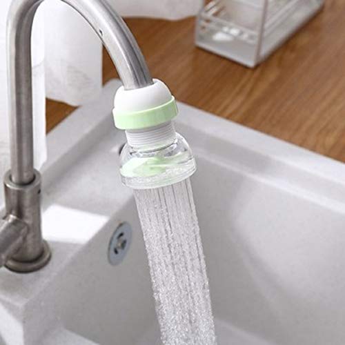 3 Pack Kitchen Faucet Water Filter Anti Splash Shower Tap Water Spray Water Saver 360 Rotating Telescopic Water-Saving Nozzle Filter Faucet for Kitchen Bathroom -Fits Standard Faucets