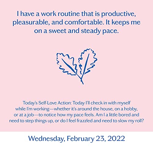 A Year of Self-Love Page-A-Day Calendar 2022: Daily Affirmations and Actions for Self-Compassion and Self Worth.