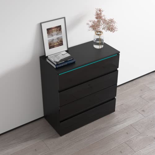 MEBLE FURNITURE & RUGS Euphoria 08 Modern Dresser