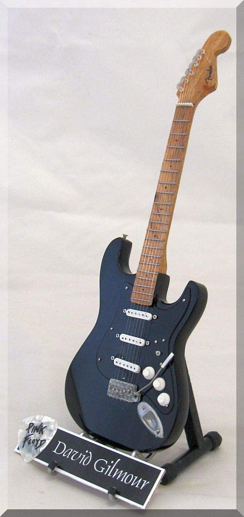 ARTSTUDIO35 Miniature Guitar David Black w/Guitar Pick