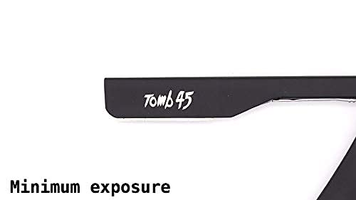 Tomb45 Triple Cartridge Shaving Kit (Triple Cartridge Razor Handle PLUS 2 Shave Gels)