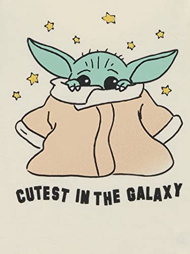 STAR WARS Yoda R2-D2 Chewbacca Newborn Baby Boys 3 Pack Bodysuits White/Gray/Yellow 3-6 Months
