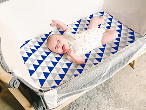 Bassinet Bed Sheets β Premium Bassinet Fitted Sheets 4 Pack β 100% Jersey Knit Cotton Cradle Sheets β Bassinet Bedding for Standard Size Oval or Halo Bassinet Pads β Bassinet Sheet for Boy & Girl