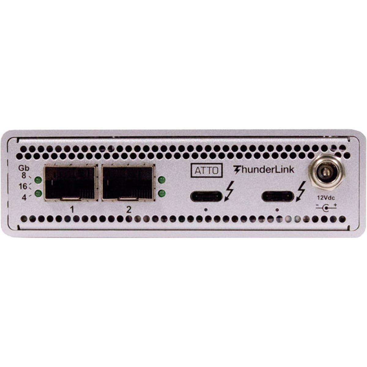 ATTO 40Gb/s Thunderbolt 3 (2-Port) to 16Gb/s FC (2-Port) (Includes SFPs)