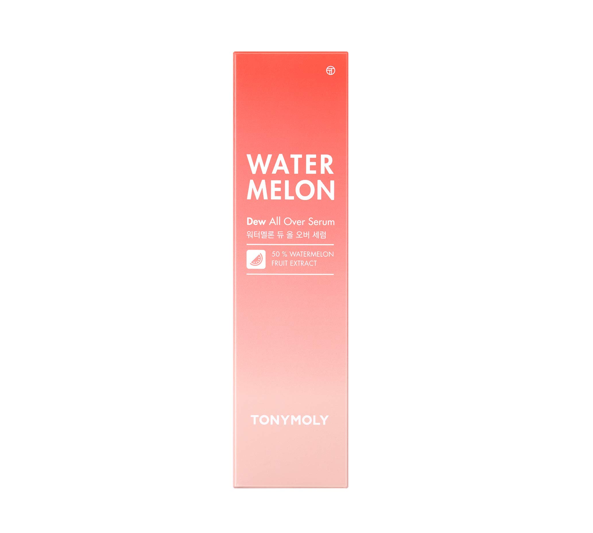 TONYMOLY Watermelon Dew All Over Serum, For both face and body, Hydrating Skincare for glowing skin, all skin types, 4 oz.