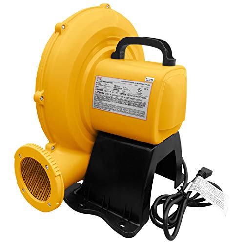 REH 0.75HP 750W Bounce House Blower Fan for Inflatable Bouncy Castles, Compact 6.5 Amp Air Blower Fan for Bouncy House for Kids