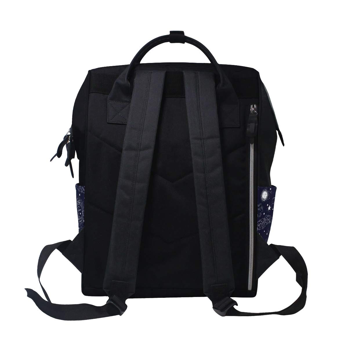 Galaxy Moon Stars Diaper Bag Travel Backpack Large Capacity Tote Nappy Bag Organizer for Baby Care(11eb12d2)