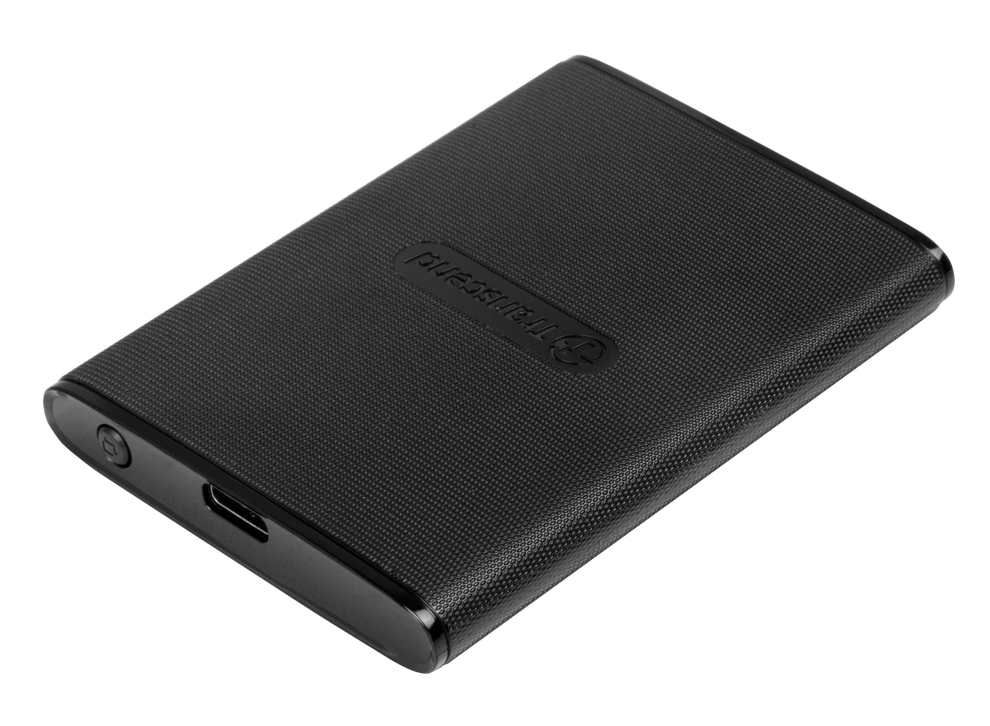 Transcend 1TB ESD270C, External Solild State Drive, Portable SSD, One Touch to Back up, One-Time Password to Unlock, Type-A and Type-C Cables Included - TS1TESD270C