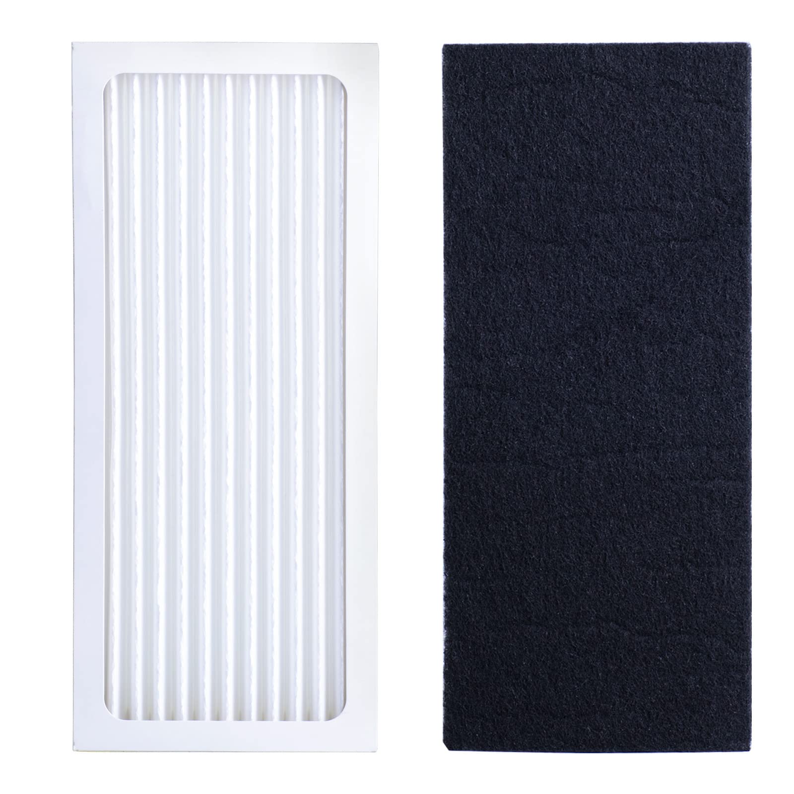 Aulavik 2 Pack Replacement HEPA Filter Kit 2+8 Compatible with Hamilton Beach TrueAir Compact Pet 04383 04384 04385 04386 Air Purifier, 990051000