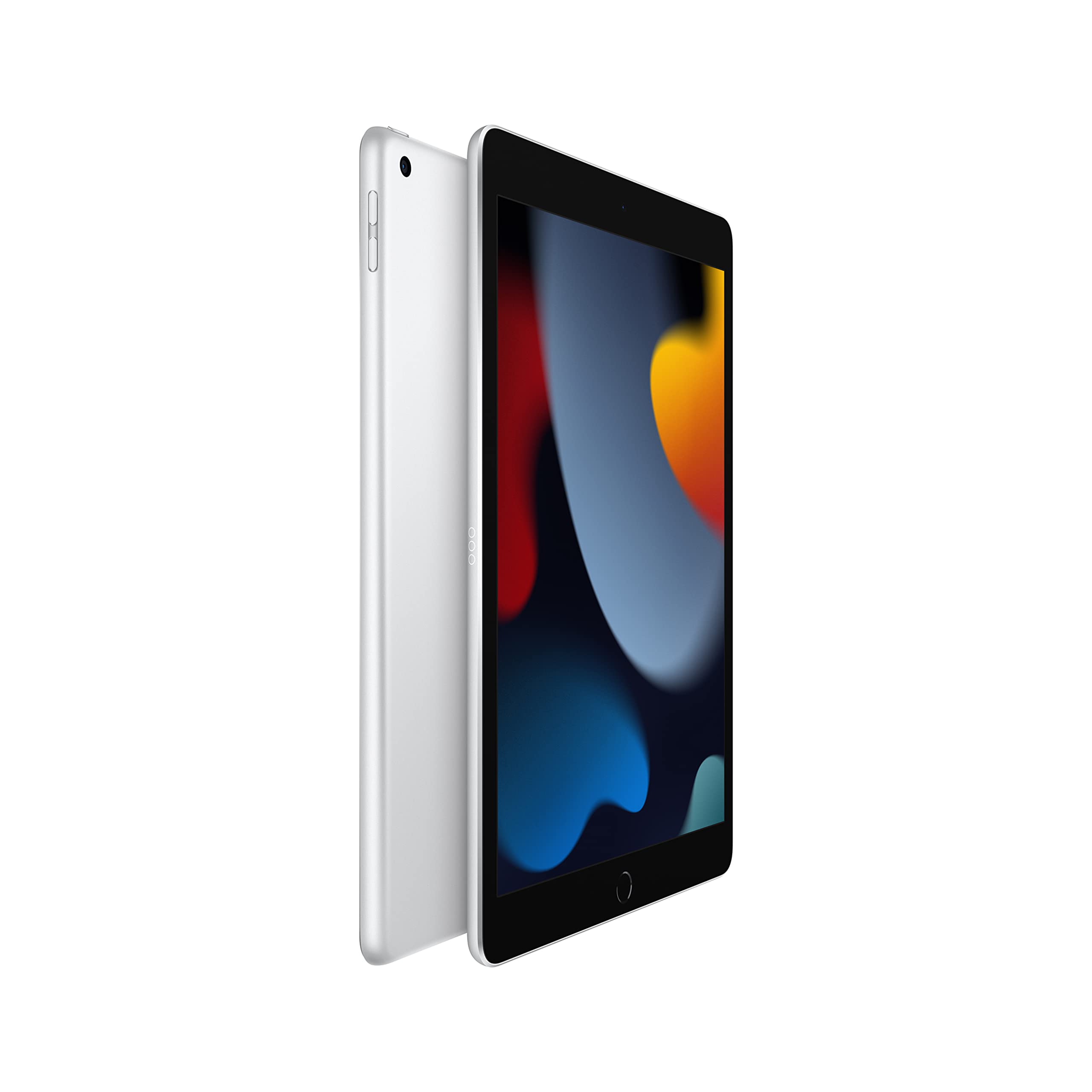Apple iPad (9th Generation): with A13 Bionic chip, 10.2-inch Retina Display, 64GB, Wi-Fi, 12MP front/8MP Back Camera, Touch ID, All-Day Battery Life โ Silver