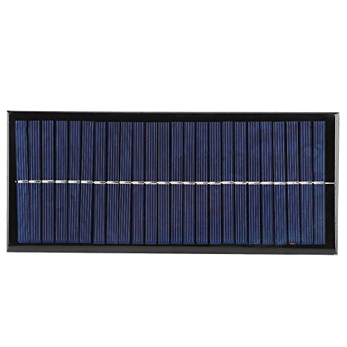 2 5W 12V DIY Polycrystalline Silicon Solar Panel Board Module, Solar Panel Charging Device, Solar Power for Outdoor Phone Charging