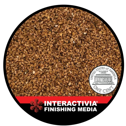 4 lbs or 1.8 kg Ground Walnut Shell Media 12-20 Grit - Medium Course Walnut Shells for Tumbling, Vibratory Or Blasting