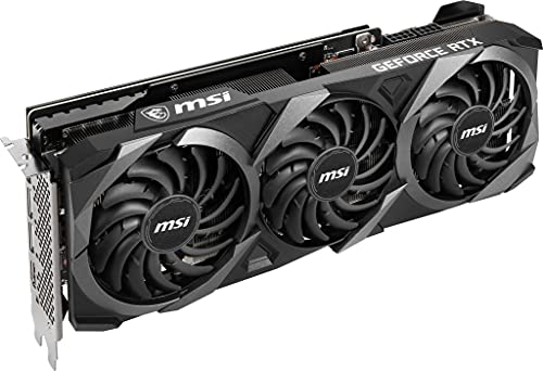 MSI Gaming GeForce RTX 3080 Ti 12GB GDRR6X 320-Bit HDMI/DP Nvlink Tri-Frozr 2 Ampere Architecture OC Graphics Card (RTX 3080 Ti Ventus 3X 12G OC)