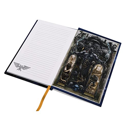 ABYSTYLE Warhammer 40K Ultramarines Hardcover Notebook 8.5" x 6" with 180 Lined Pages Office School Supplies Stationary Gift Office Product