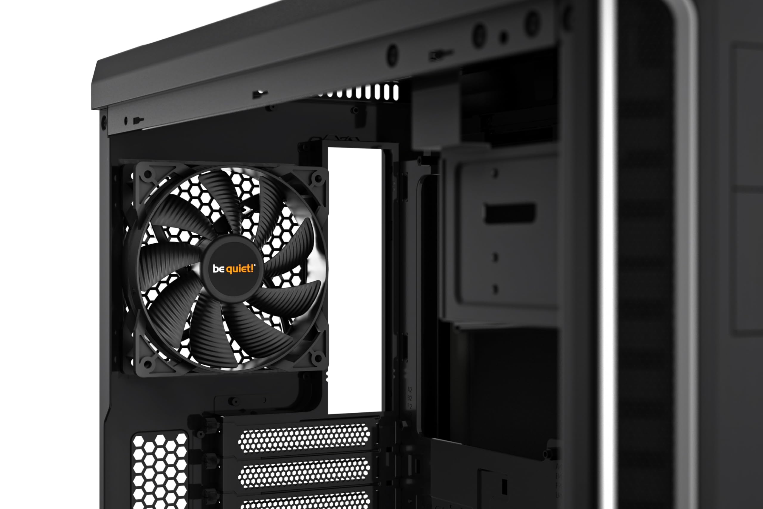 be quiet! Pure Base 600 | ATX Midi Tower PC Case| 2 Pre-Installed Pure Wings 2 Fans | Silver | BG022