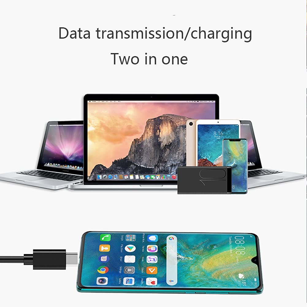 USB C to USB C Data Cable Short Charging Cable(About 4.8 inch)Type C high Speed Charger Cable Support USB 3.0 Data Transmission and QC PD Fast Charge Compatible with Smartphones, laptops (4.8)