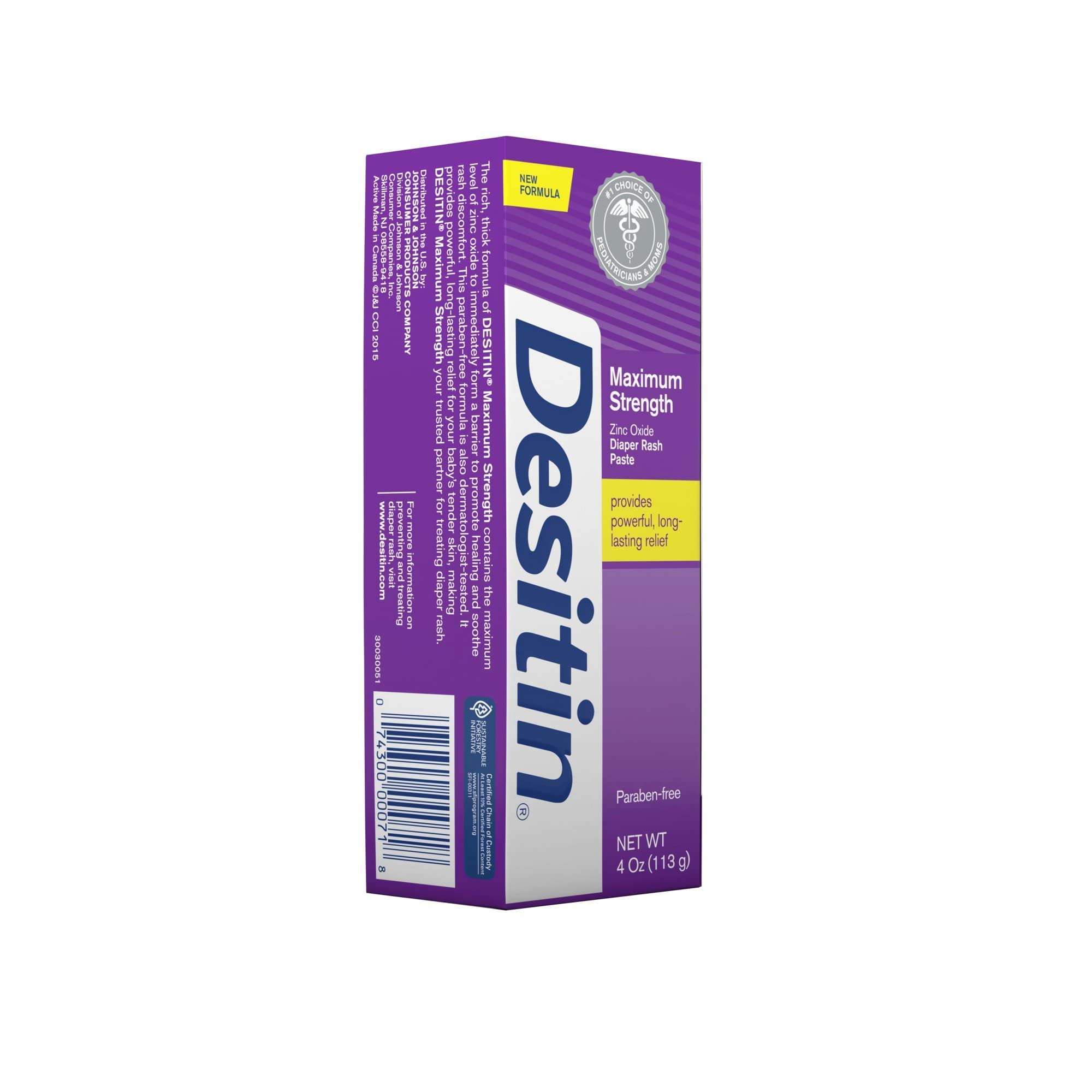 Desitin Ointment, 4oz. per Tube
