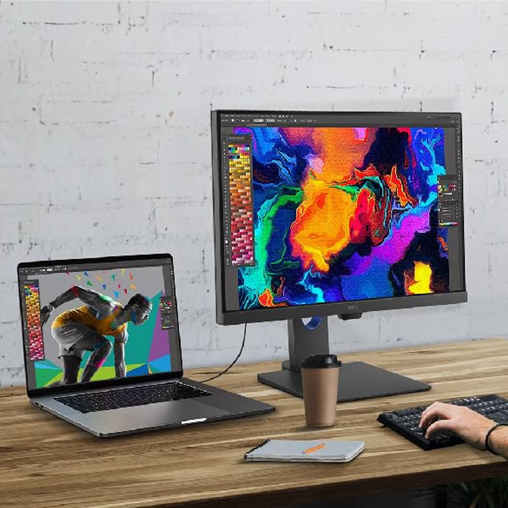 BenQ PD2700U 27 inch 4K UHD IPS Monitor | HDR | 100% sRGB and Rec. 709 | AQColor Tech for Accurate Reproduction (Renewed)
