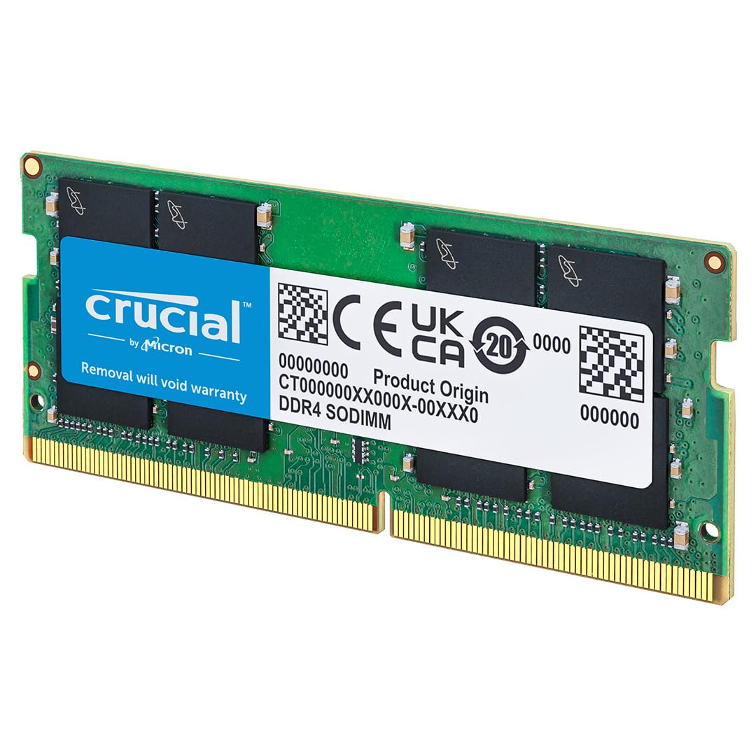 Crucial RAM 4GB DDR4 2666 MHz CL19 Laptop Memory CT4G4SFS8266