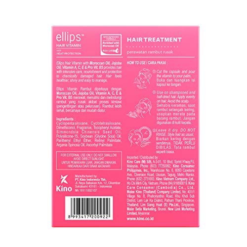 Ellips Hair Care Vitamins, Essential Oil Capsules (Twin Pack, 0.423 oz, Hair Treatment)