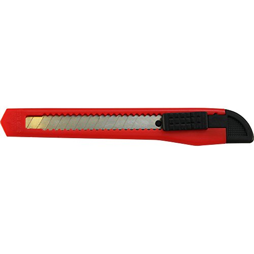 3 Red Utility Knife Box Cutters Heavy Duty Industrial Strength