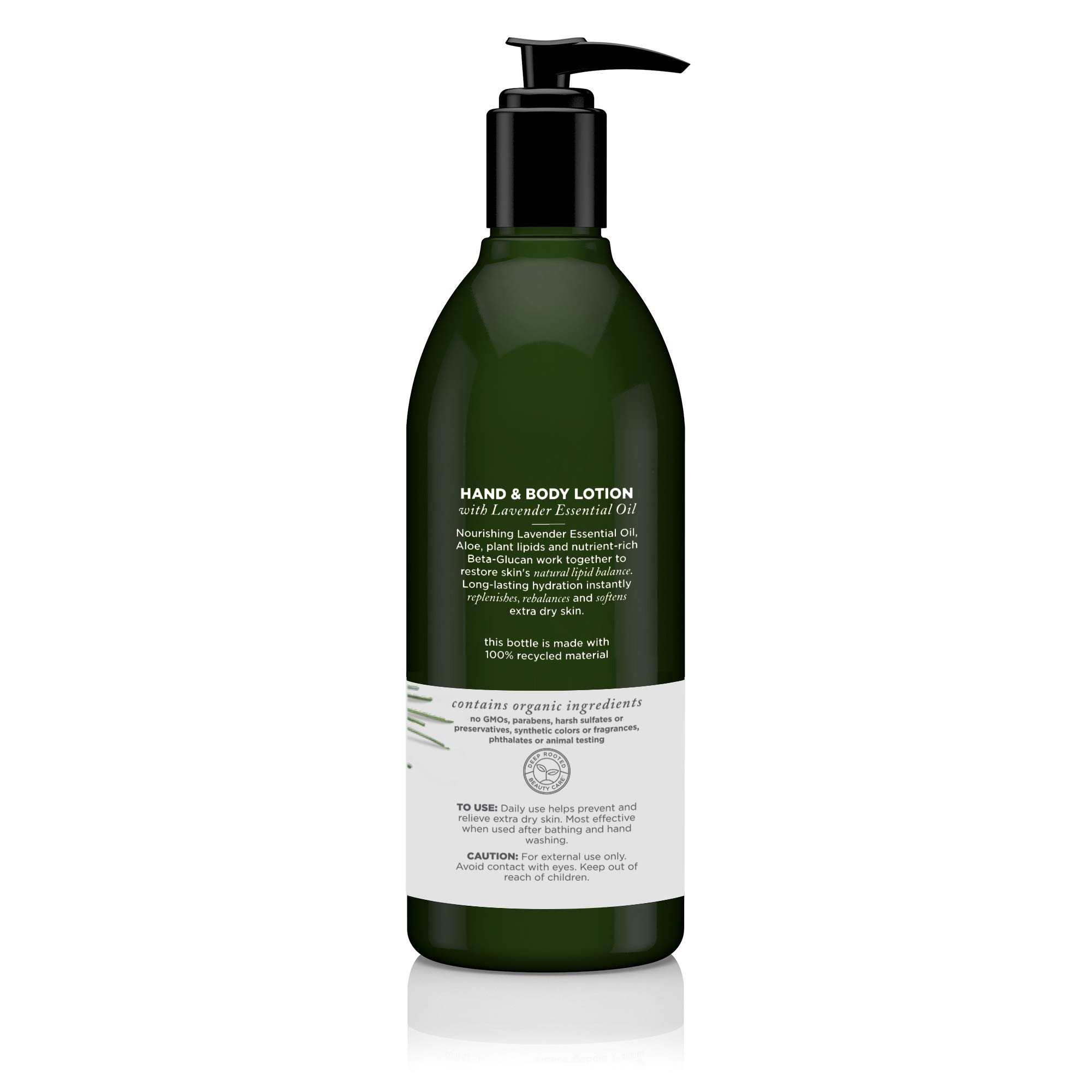 Avalon Organics Nourishing Lavender Hand & Body Lotion, 12 oz. (Pack of 2)
