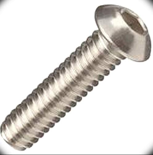 Stainless Steel Button Head Socket Cap Screw Kit Inch 10-24 x 1-1/2 - (100 each)